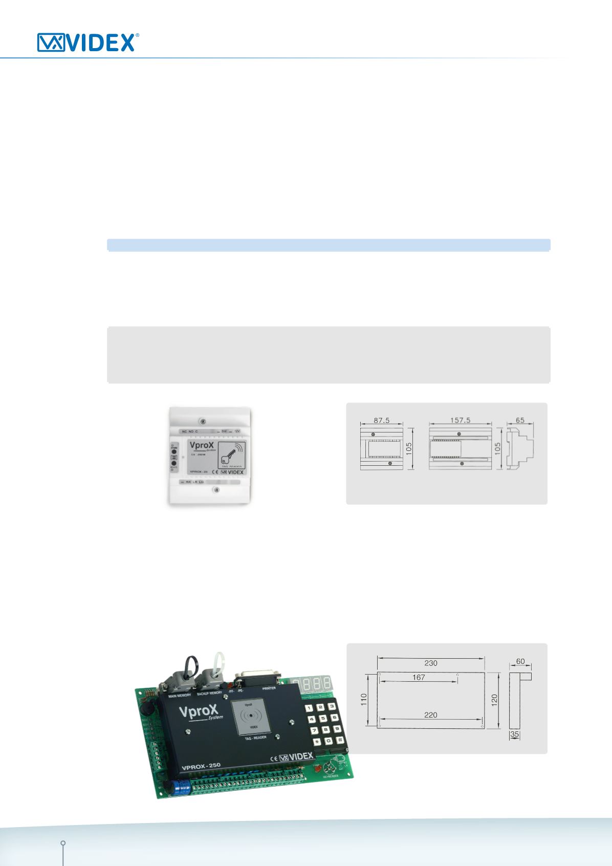 Videx General Katalog