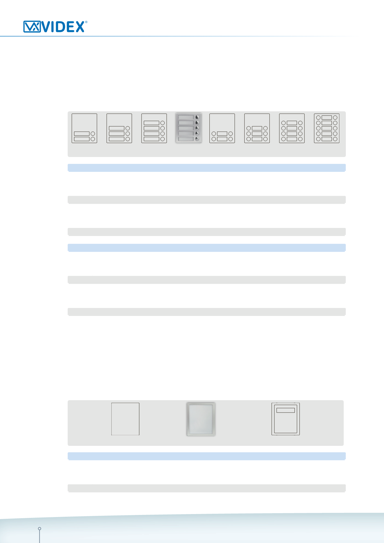 Videx Catalogue Général